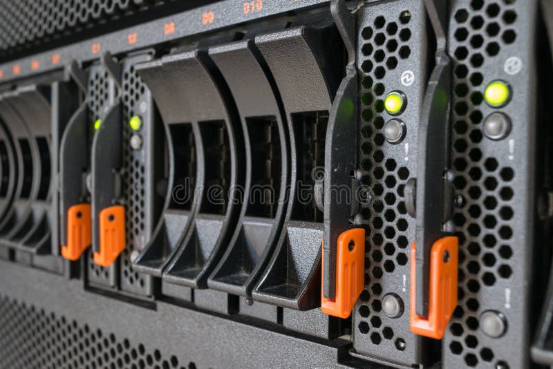 Server and raid storage stock photo. Image of business - 65724152