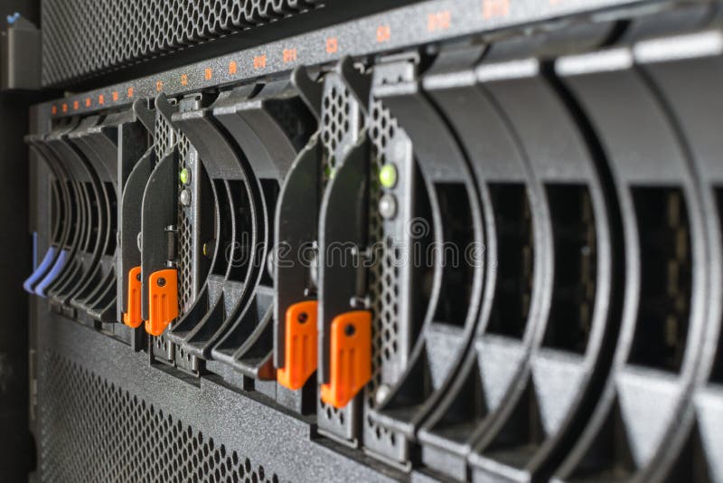 Server and raid storage stock photo. Image of data, horizontal - 68562474