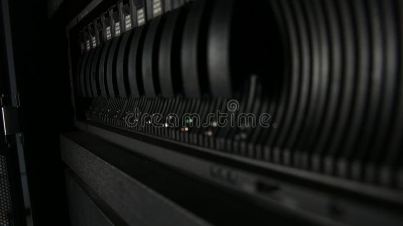 Server and Raid Storage with Fail LED Error Status Stock Video - Video ...