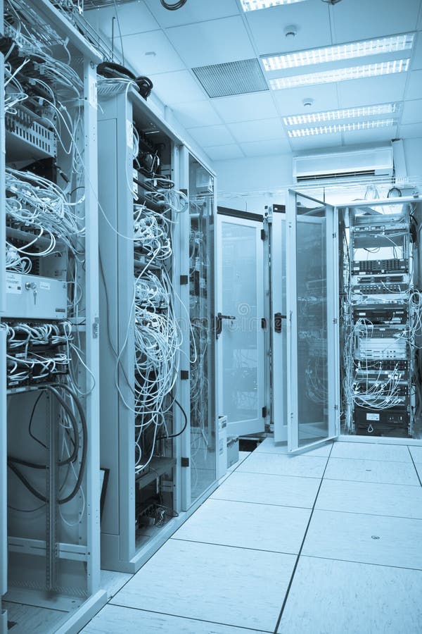 Server room stock photo. Image of communication, cat5 - 16698934