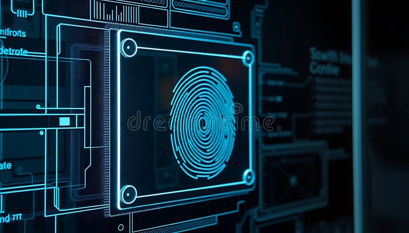 Server Room with Blinking Lights, Representing Technology and Data ...