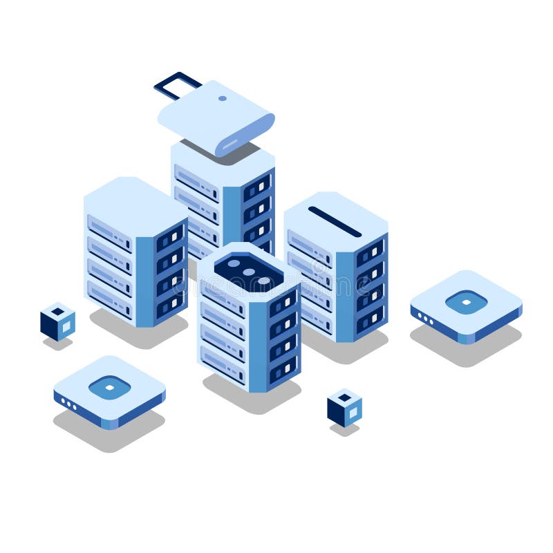 Database Security Service Landing Page Design Safety Internet Data Access User Privacy