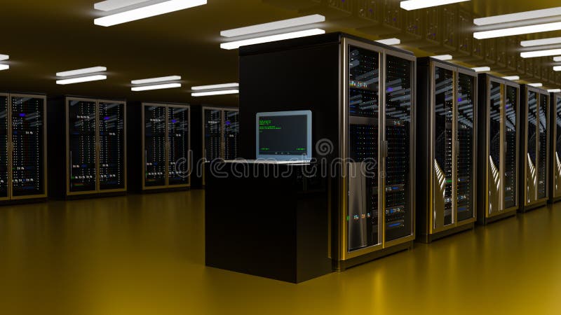 Server. Server Room Data Center. Backup, Mining, Hosting, Mainframe ...