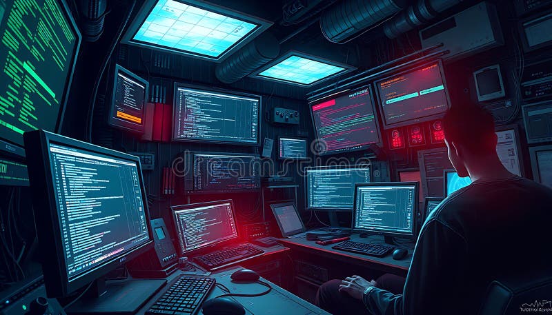 Server Room Data Center, Technology Infrastructure, it, Stock Photo ...