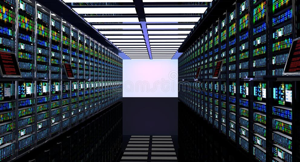 Cloud Datacenter Technology Stock Illustrations – 18,564 Cloud ...