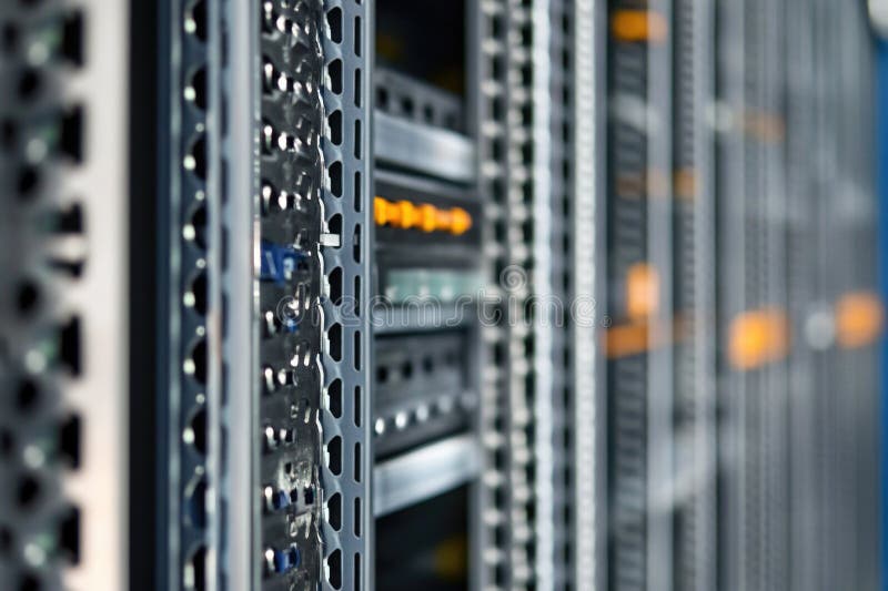 Server Room Equipment Storage, it Infrastructure Management Stock Photo ...