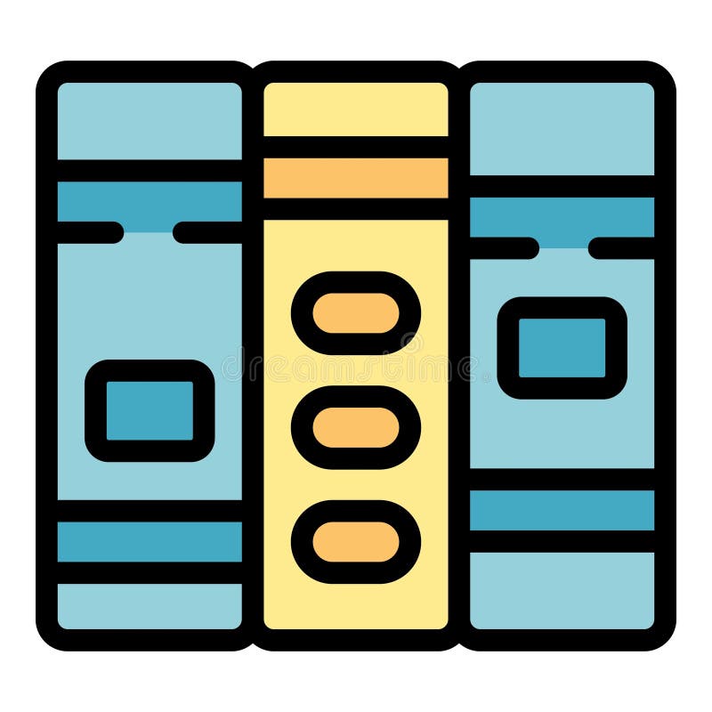 Server Room Icon Depicting Data Storage System Stock Vector ...