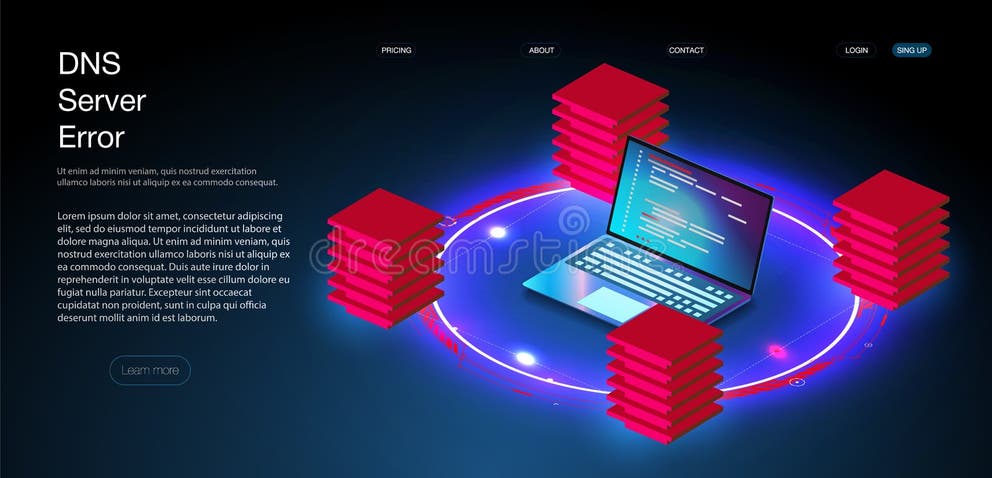 Dns Error Stock Illustrations – 39 Dns Error Stock Illustrations ...