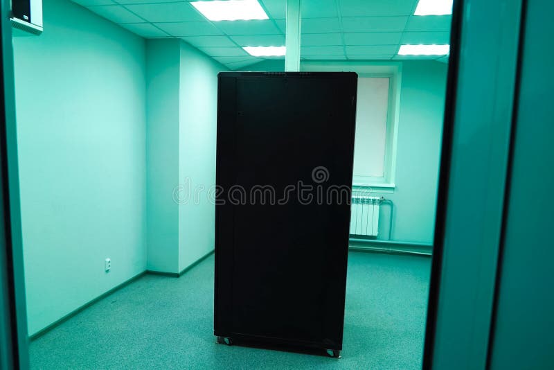 Server Room In Datacenter, Room Equipped With Data Servers. Stock Image ...