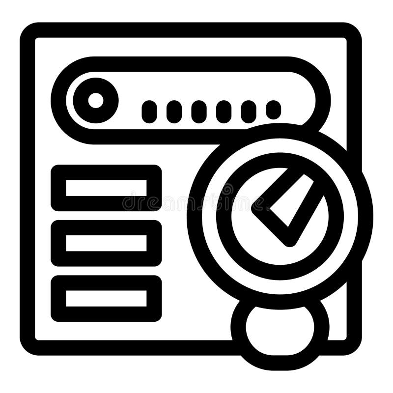 Server Room Monitoring System Showing Speedometer Icon for Performance ...