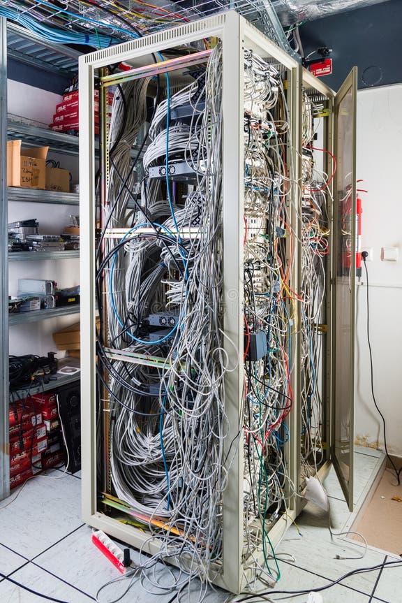 434 Messy Server Room Stock Photos - Free & Royalty-Free Stock Photos ...