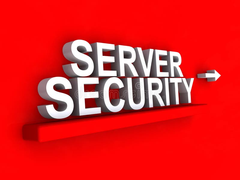 Server security stock illustration. Illustration of file - 42106306