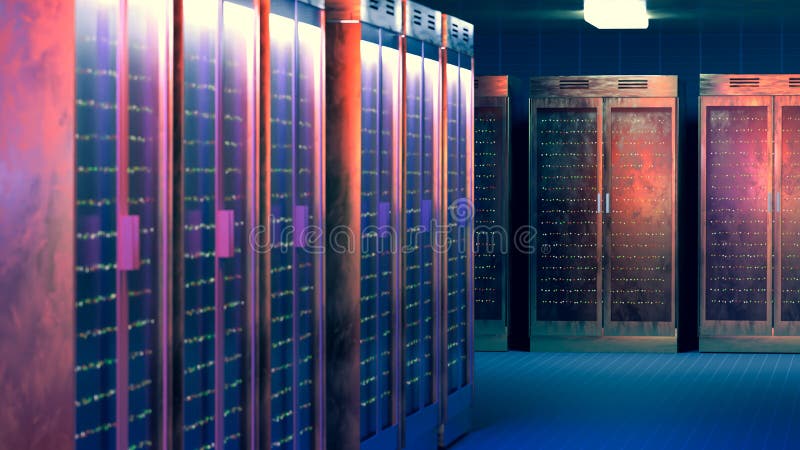 Server Servers Room Data Center Backup Mining Hosting Mainframe
