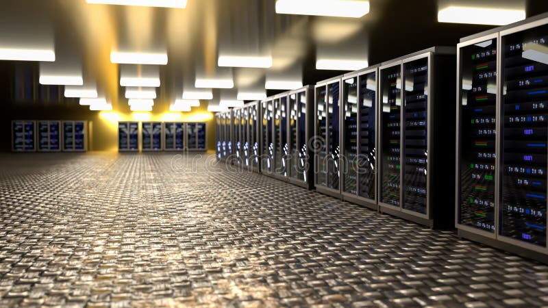 Server. Servers Room Data Center. Backup, Mining, Hosting, Mainframe ...