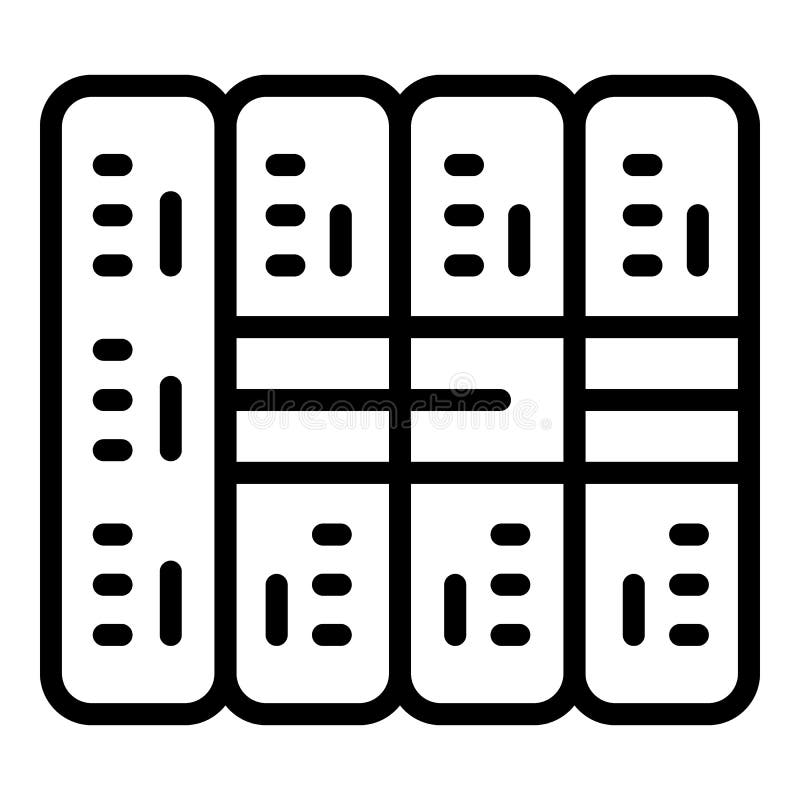 Cloud Storage Stack Icon Stock Illustrations – 279 Cloud Storage Stack ...