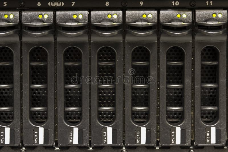 Server Storage Cabinet stock image. Image of storage - 29582509