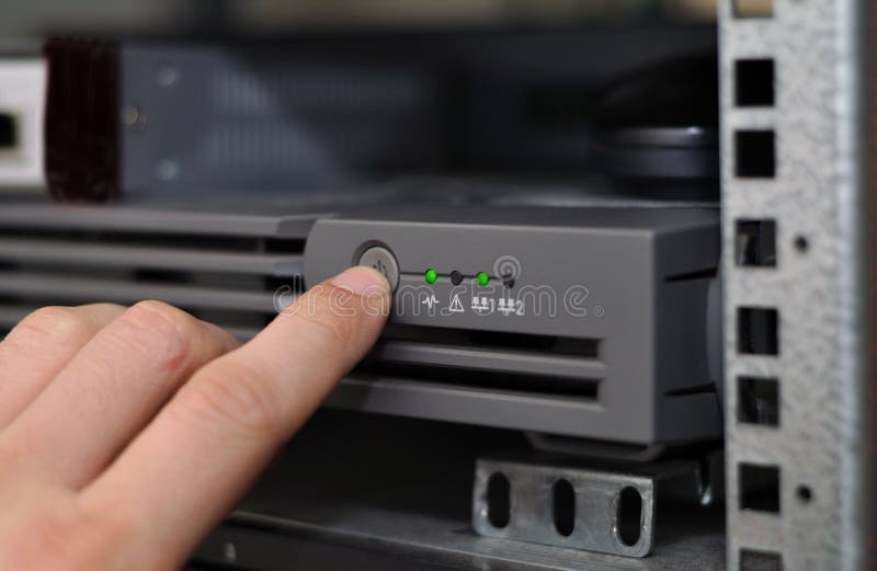 Server stock image. Image of center, cluster, firewall - 22589851