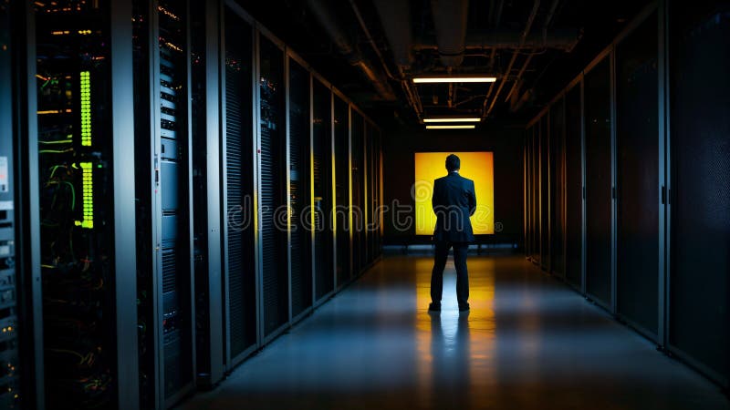 Intertwined Network - Data Center, Cable Corridors, Virtual Connection ...