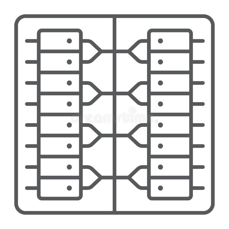 Data Center Line Icon, Data and Analytics Stock Vector - Illustration ... Data Center Line Icon, Data and Analytics Stock Vector - Illustration ...