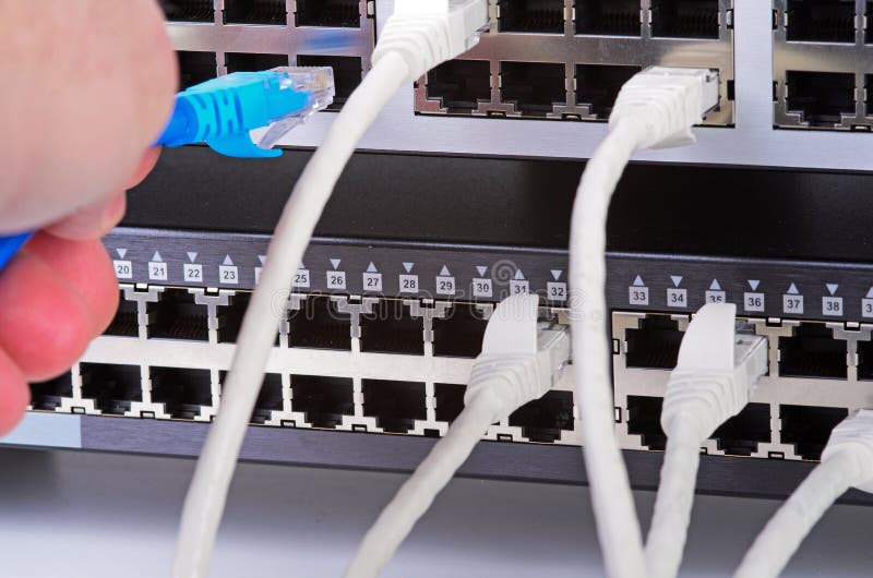 Server and wires stock photo. Image of copper, metal - 35386498