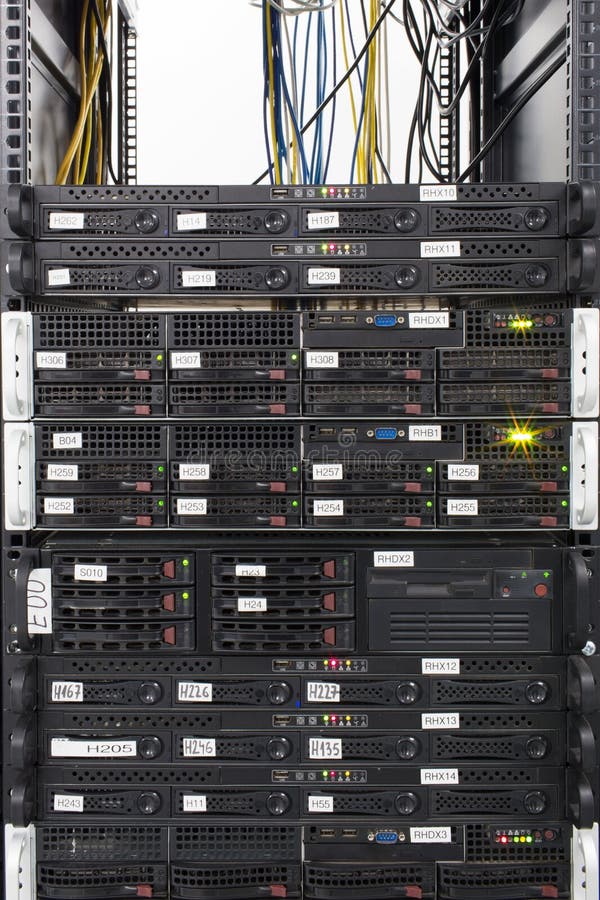 Servers stock image. Image of industry, server, hosting - 31372245