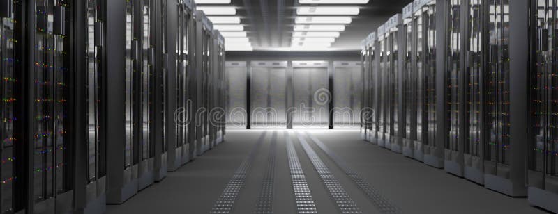 Servers. Server Room Data Center. Backup, Hosting, Mainframe, Farm and ...