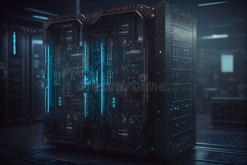 Supercomputers Stock Illustrations – 390 Supercomputers Stock ...