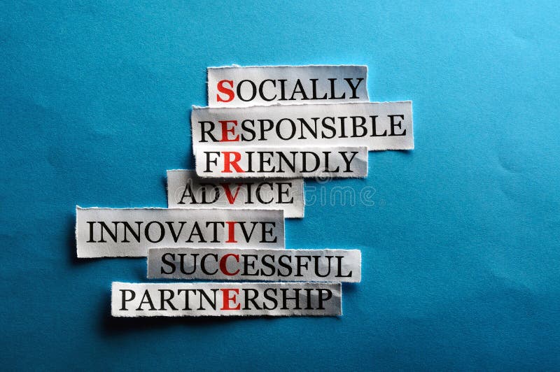 Acronym of service concept stock photo. Image of communication - 28036328