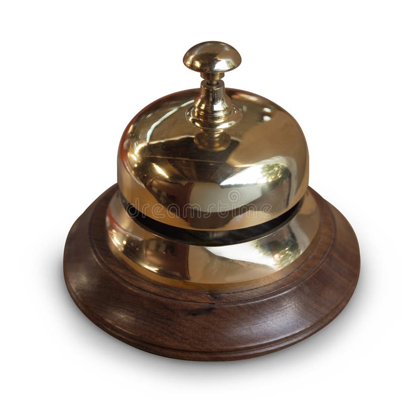 Service bell stock photo. Image of support, customer, clerk - 1647678
