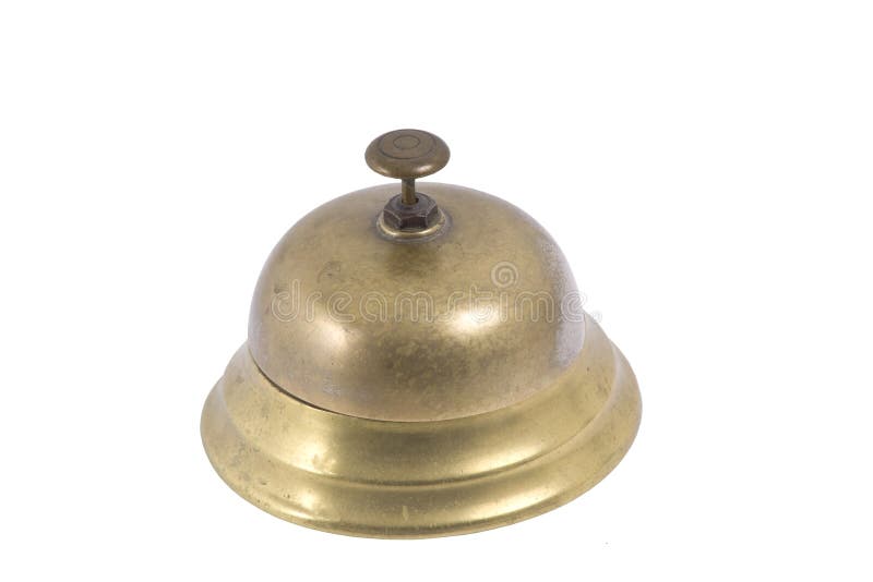 Service bell stock image. Image of desk, ding, metallic - 1855919