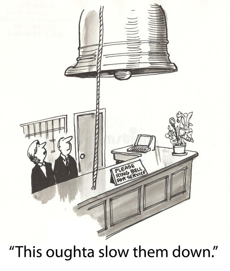 Service bell stock illustration. Illustration of funny - 23630983
