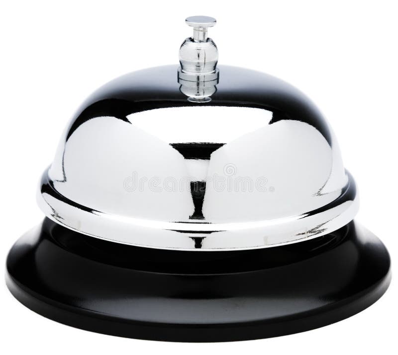 Service bell stock image. Image of shiny, steel, convenience - 28672029