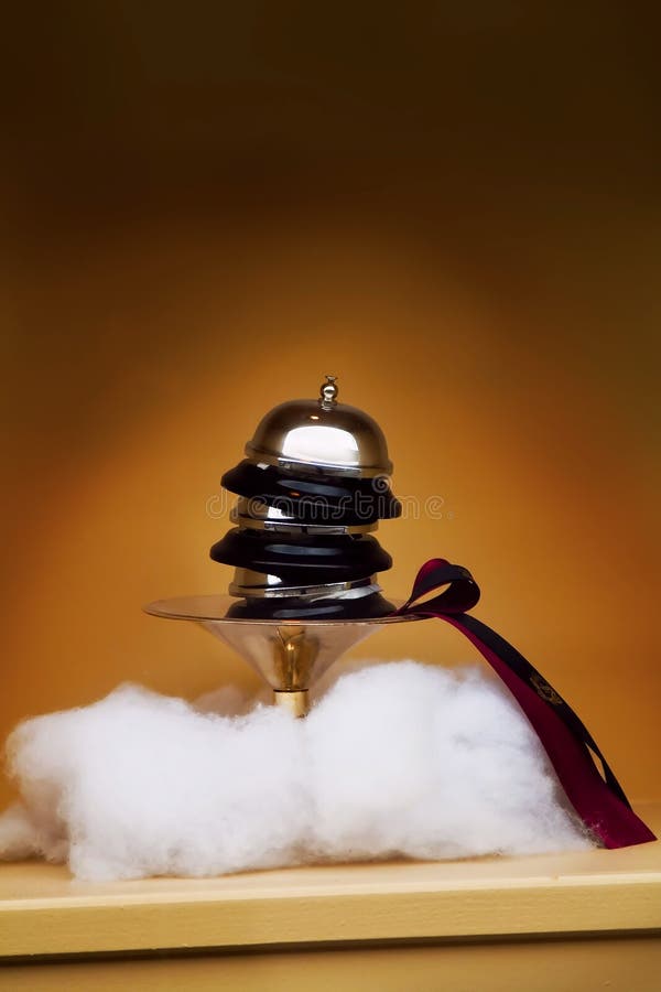Service bell stock photo. Image of lobby, desk, shining - 3748036