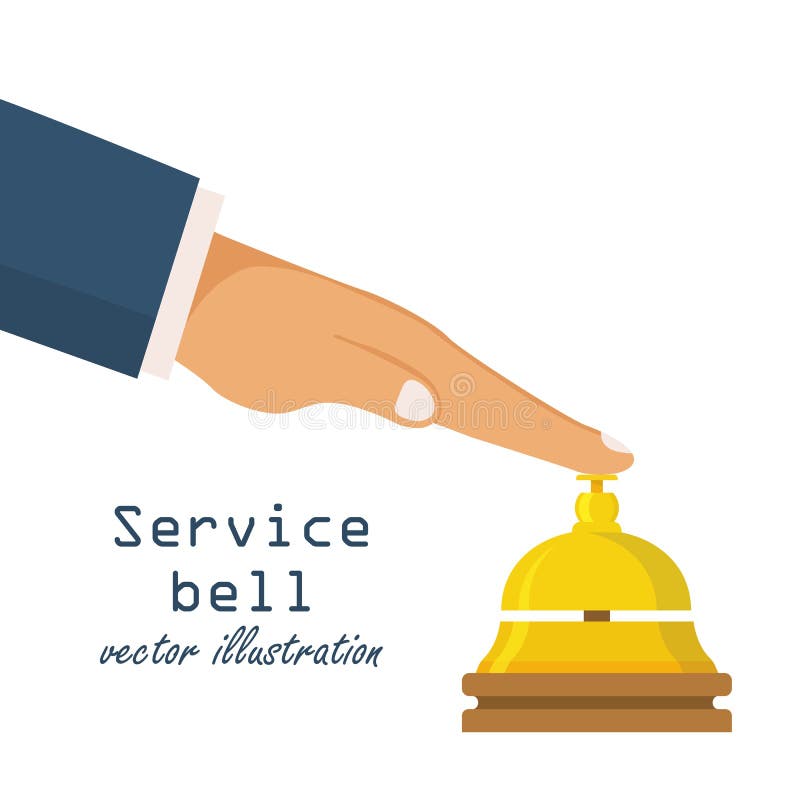 Reception Bell Cartoon Icon Stock Illustrations – 191 Reception Bell ...