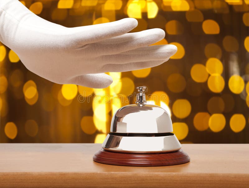 Service bell stock photo. Image of business, lobby, hospitality - 64538070