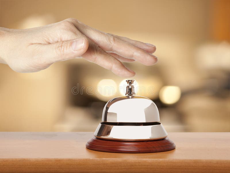 Service bell stock photo. Image of checkout, business - 64848616