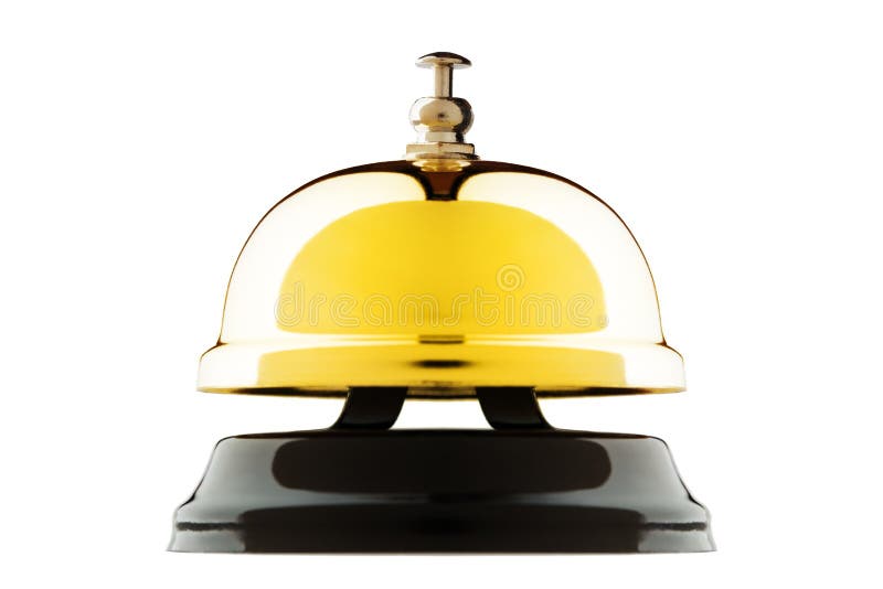 Service Bell stock illustration. Illustration of metal - 20545682