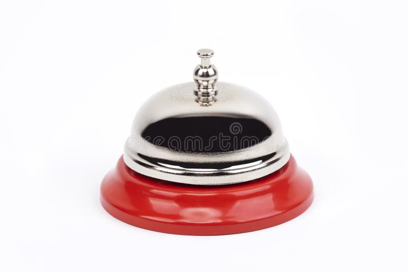 Customer service bell stock photo. Image of human, silver - 6907490