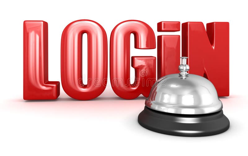 Service bell and BID stock illustration. Illustration of selling - 34122861