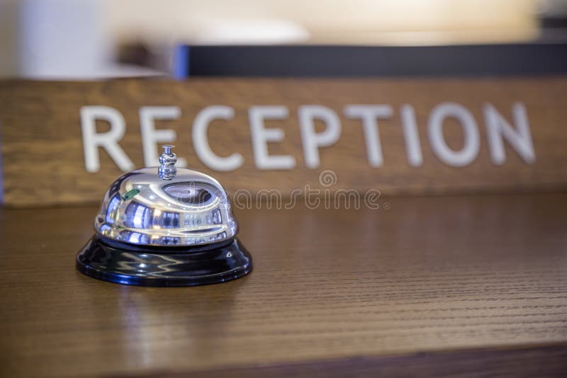 Service bell stock image. Image of motel, call, noise - 59292809