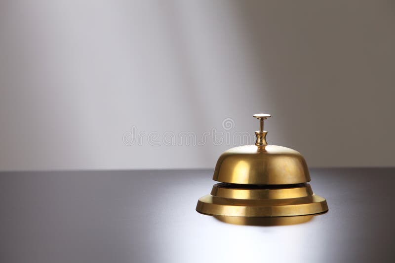 Service bell stock photo. Image of noise, service, single - 26492866