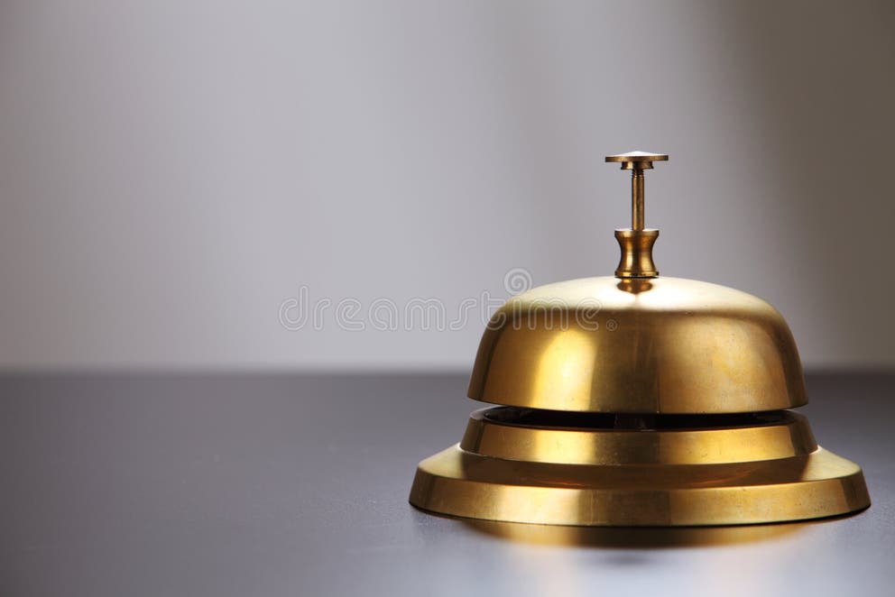 Service bell stock photo. Image of checkout, vintage - 84074816
