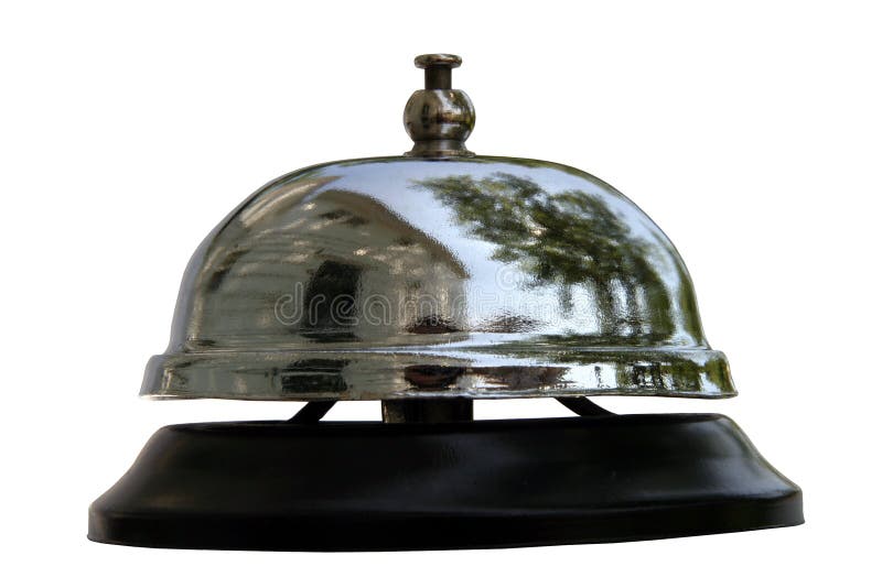 Service Bell Reflections stock photo. Image of counter - 887972