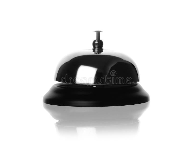Ring Service Bell Alarm Isolated. Stock Image - Image of checkout, bell ...