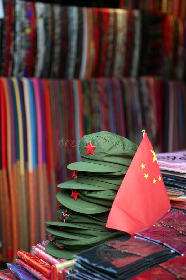 Service cap stock photo. Image of chinese, pentagram - 11568054