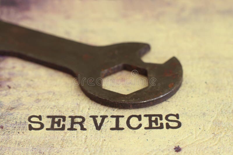 The word service stock image. Image of businessman, closeup - 7455485