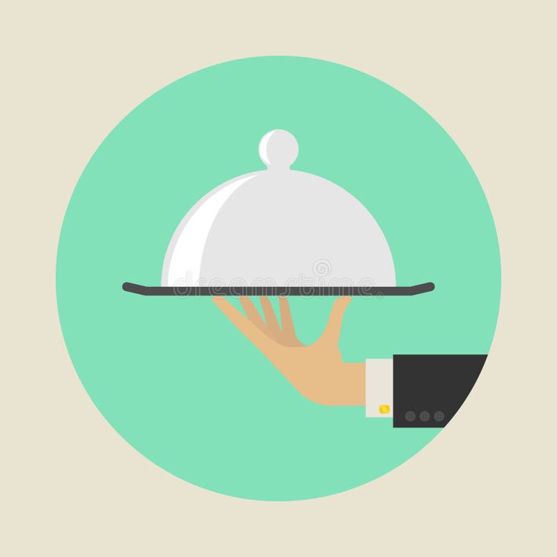 Service Concept. Flat Style Stock Vector - Illustration of sign ...