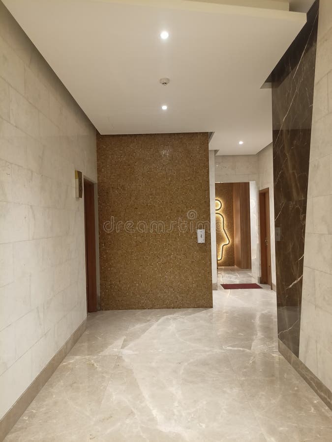 Service Corridor and Toilet Stock Photo - Image of home, service: 260805440