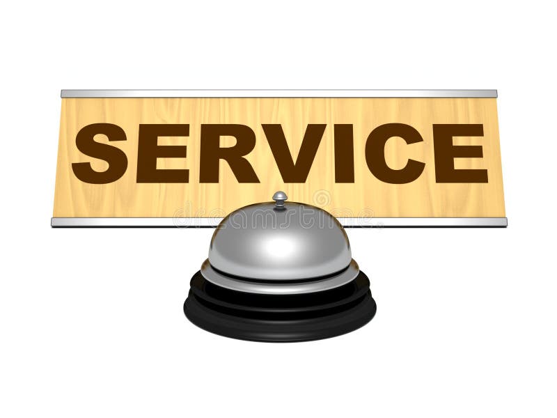 We are at Your Service Retro Store Sign Design Stock Vector ...