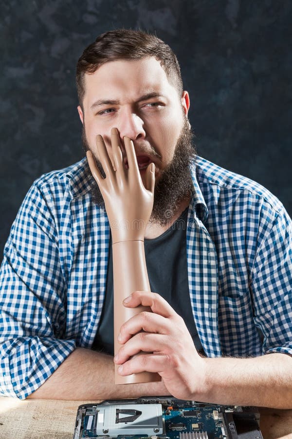 Service man at work stock image. Image of person, engineer - 14163319